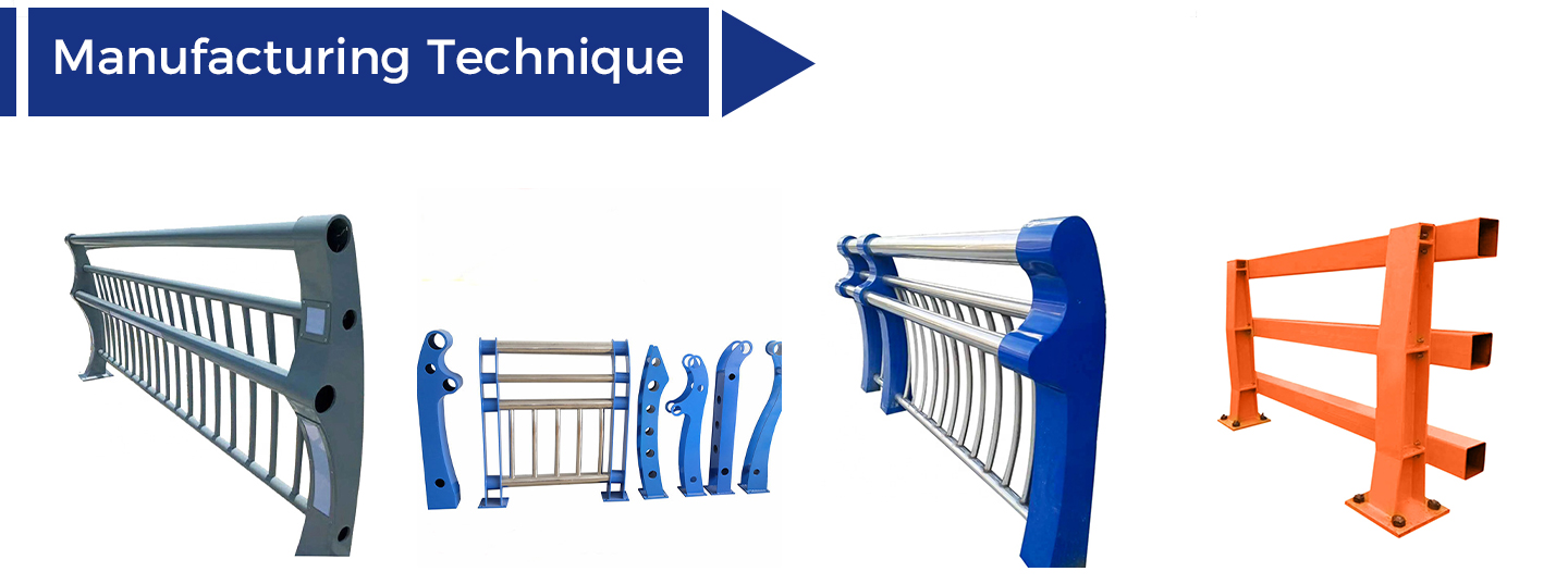 Anti-collision Metal Railing Bridge Barrier-Shandong Safebuild Traffic ...